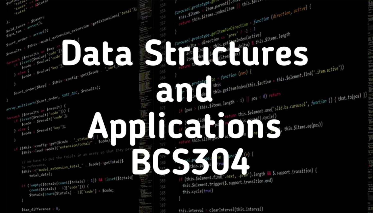 Data Structures and Applications BCS304 - VTU Edge