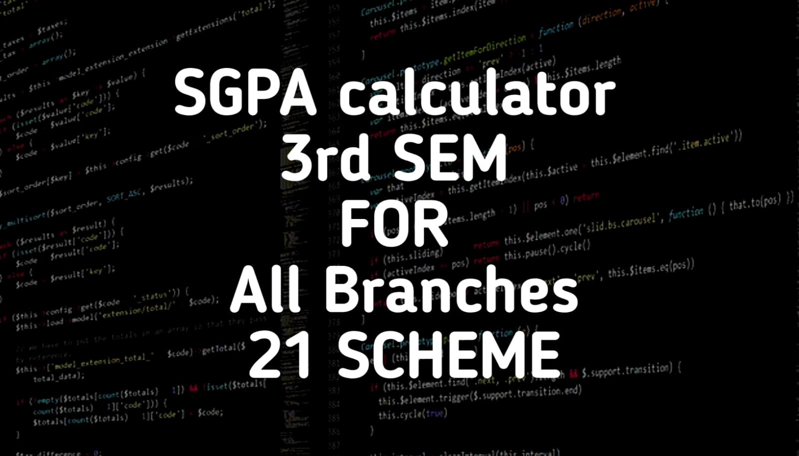 VTU SGPA / CGPA Calculator - VTU Edge